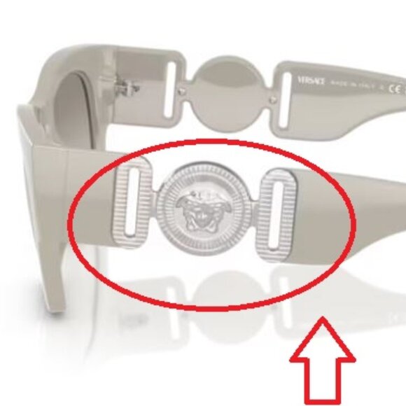 Versace | Accessories | Versace Ve448u 4479u Sunglasses Replacement ...